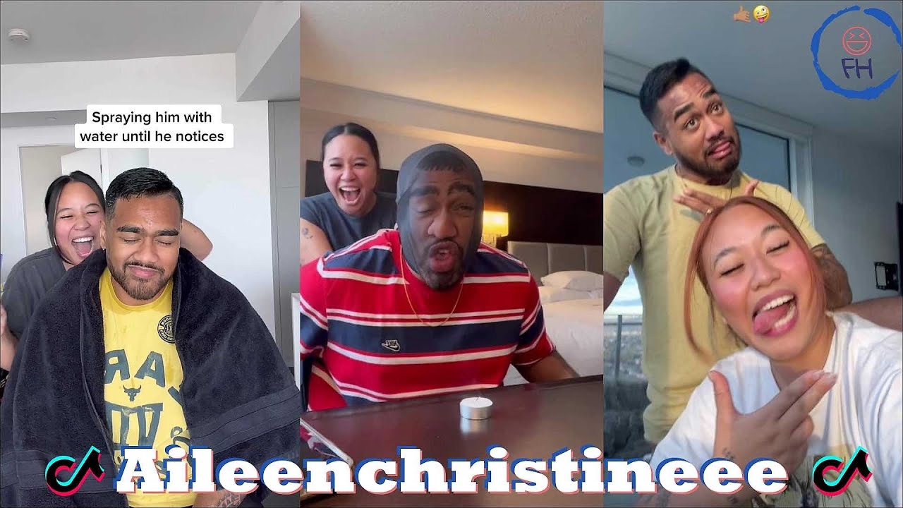 *1 Hour* Aileenchristineee TikToks 2023 | Funny TikTok Couple Aileen ...