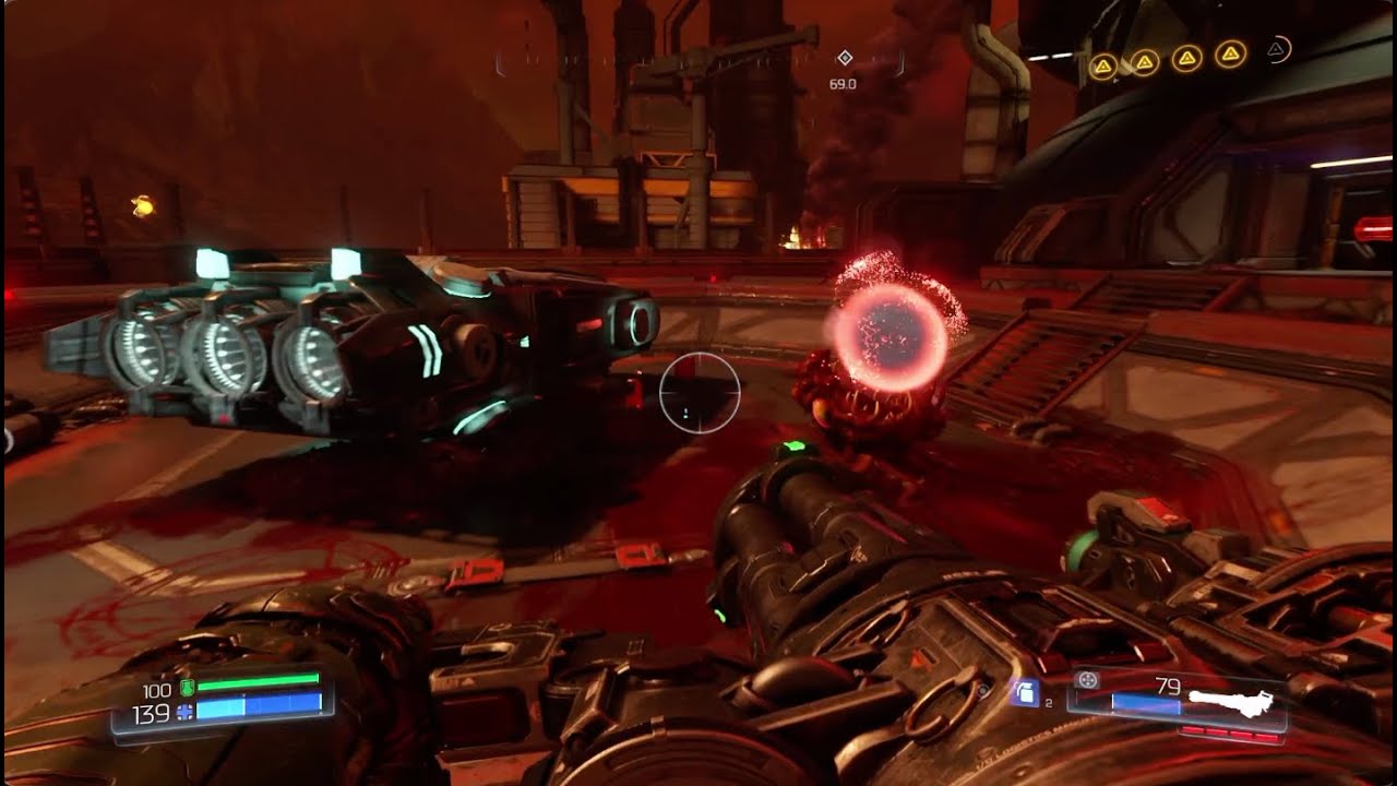 Doom 2016 - Nightmare (No Deaths/Checkpoints) - Mission 7 Argent ...