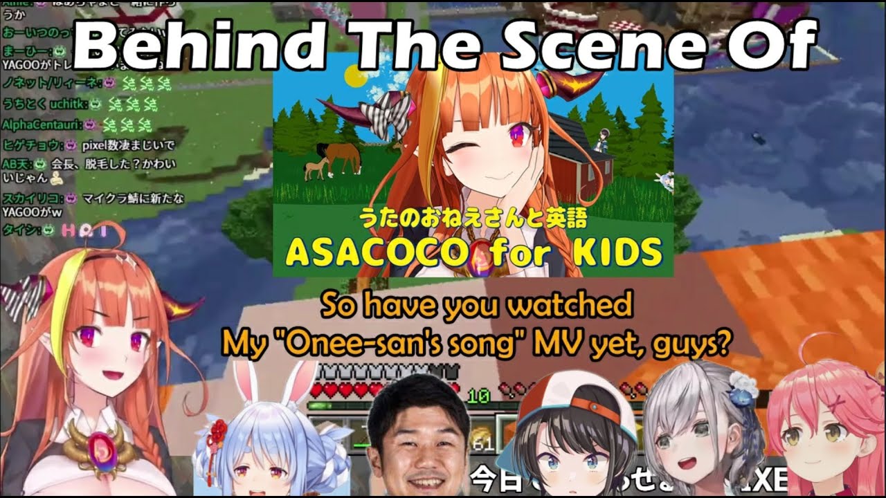 Behind The Scene Talk of Coco's Onee-san Song【Hololive English Sub ...