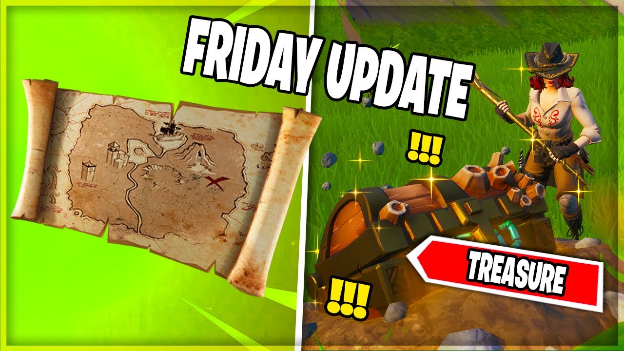 HIDDEN TREASURE IN FORTNITE - YouTube