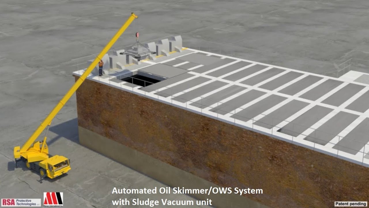 RSA Mercer Autonomous Oil Skimmer OWS System with Sludge Buster - YouTube