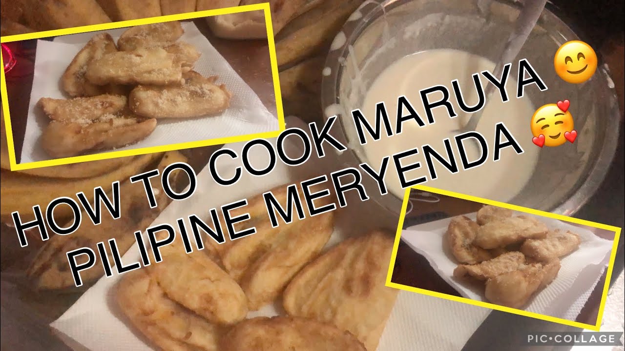 HOW TO COOK MARUYA || PILIPINE MEYRENDA || - YouTube