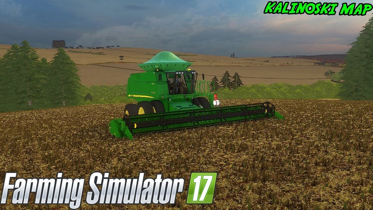 FS17 - John Deere STS 9670 continuando a colheita da soja (Kalinoski ...