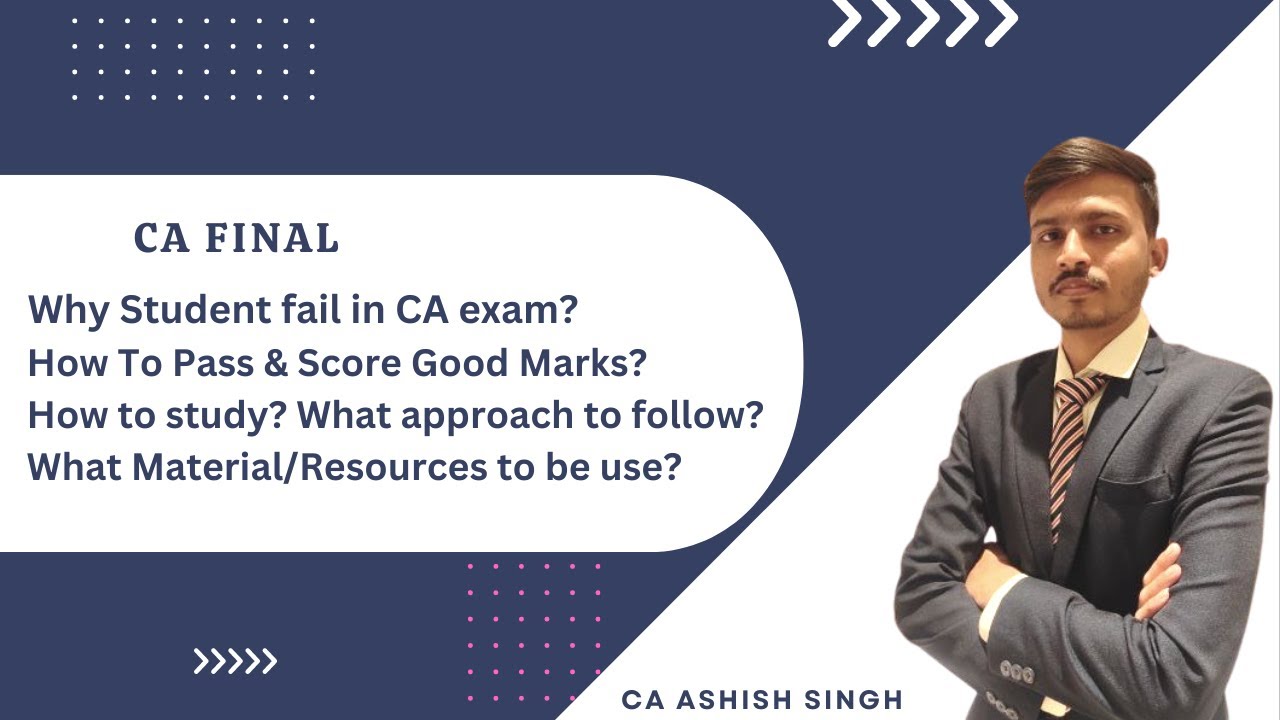 Why Student fail in CA exam? | How to study? How to pass and Score good ...