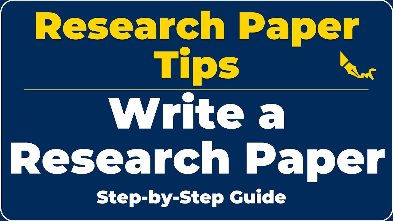 How To Write Research Paper? | Step by Step Approach to Write a ...