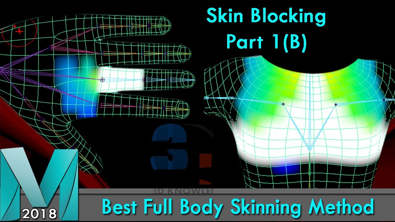 Character Skinning | Smooth Skinning Weights Maya | Character Skinning ...