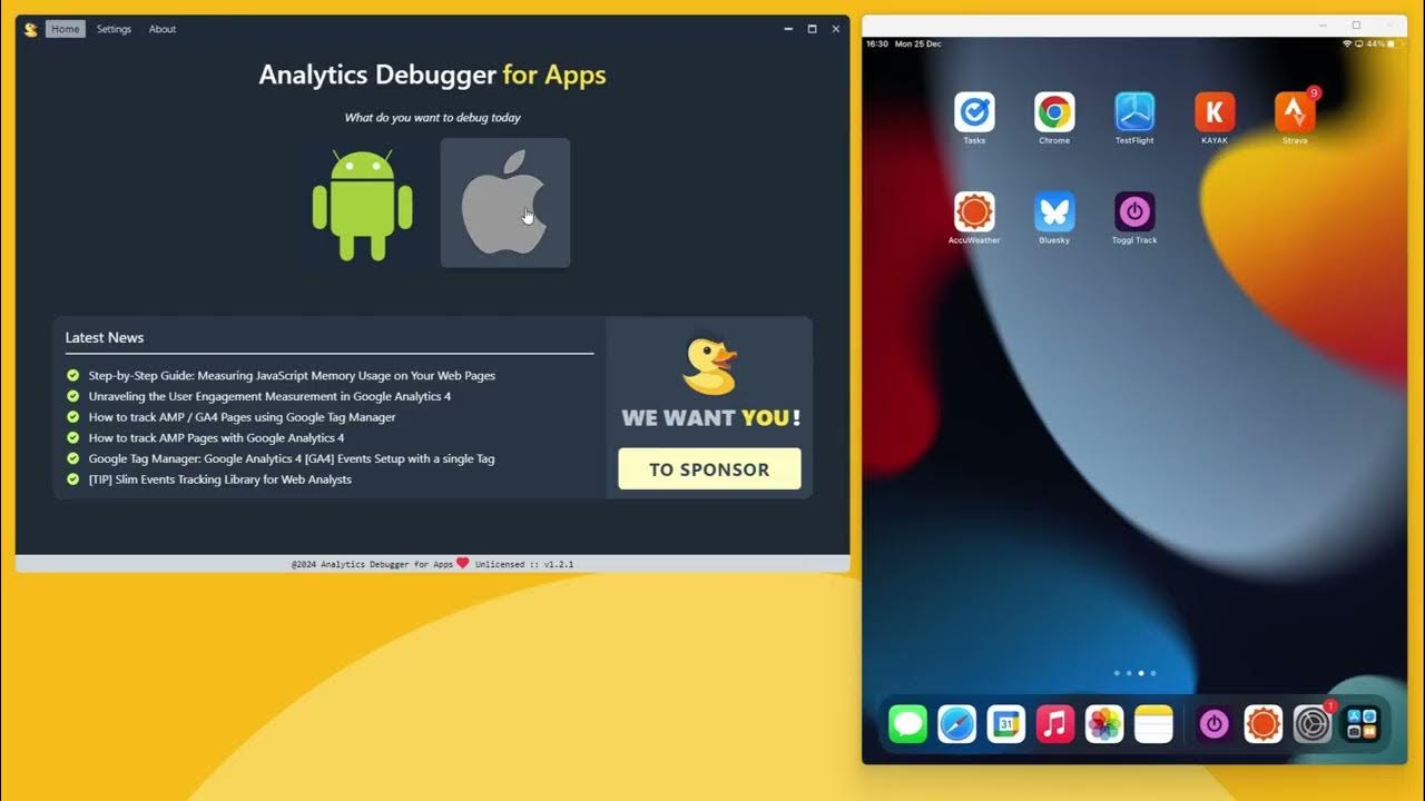Analytics Debugger for Apps - iOS Devices Setup Tutorial - YouTube