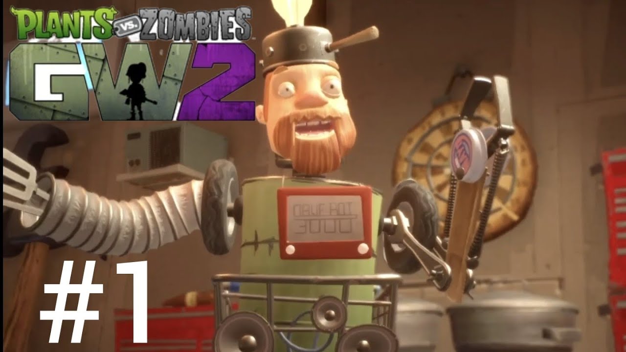 Ayudando a Dave-bot 3000 | #1 | Plantas vs Zombies Garden Warfare 2 ...