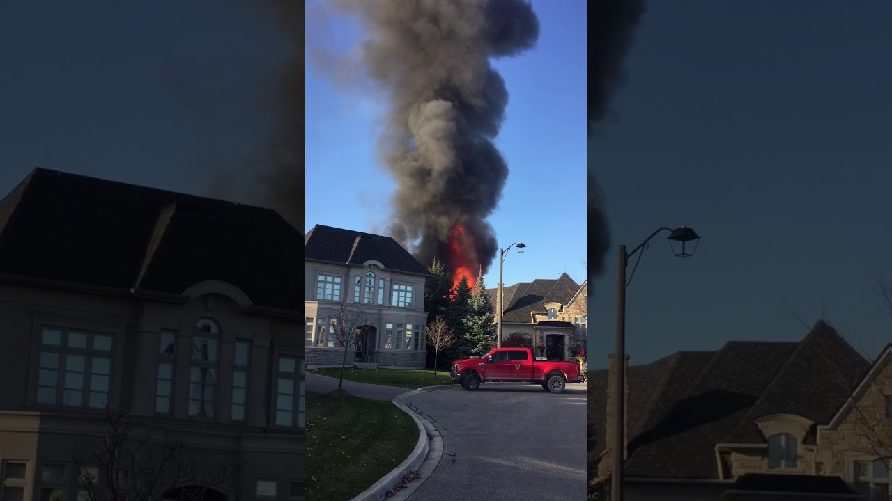 Vaughan House Fire - YouTube
