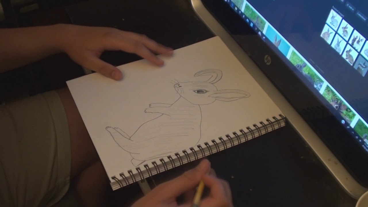 Hoppy Easter! (Speed Drawing) - YouTube