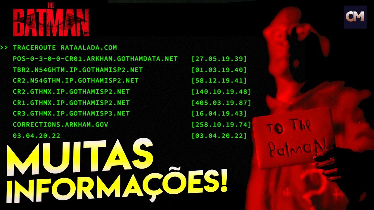THE BATMAN | Site Rata Alada ATUALIZADO e PROMETE REVELAÇÕES! - YouTube