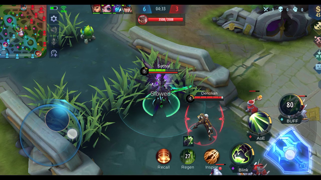 playing ml in oppo 5a - YouTube