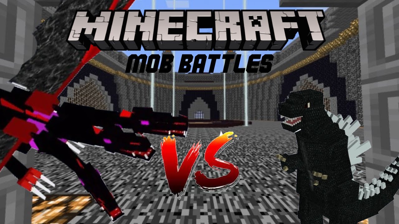 Godzilla vs Windigo,Queen,Hydra and more! Minecraft Mob Battles! - YouTube