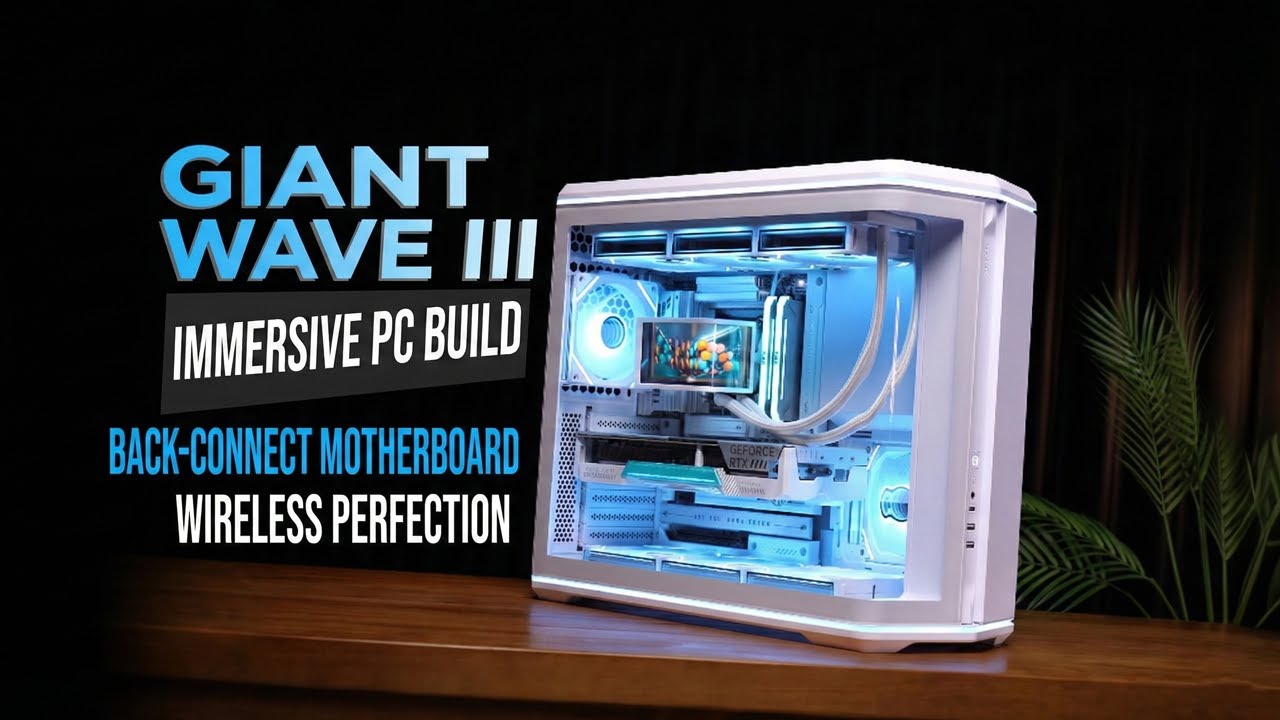 ZERO Cables? 🤯 Building the Ultimate Clean Gaming PC (7900X3D + BTF ...
