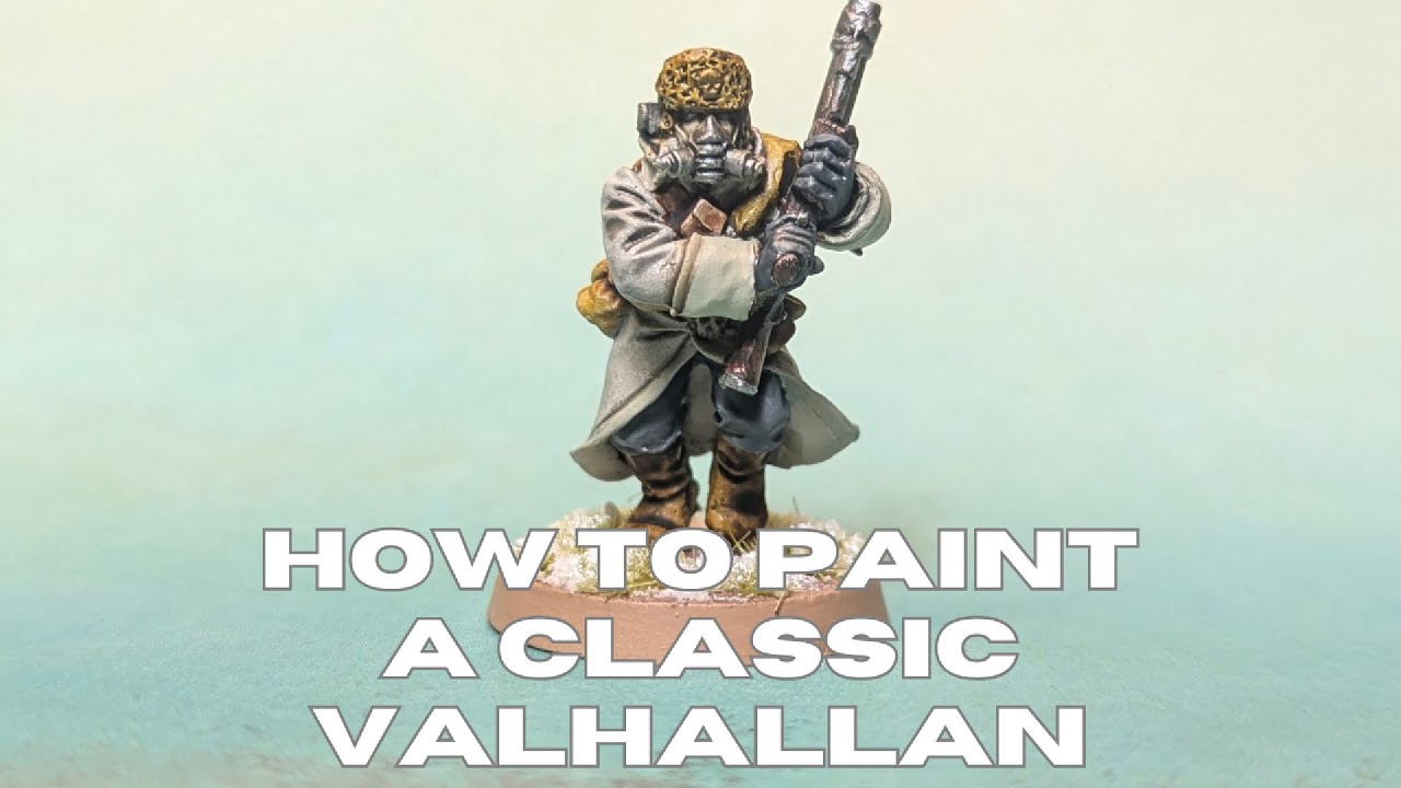 How to Paint a Classic Valhallan Ice Warrior | Imperial Guard ...