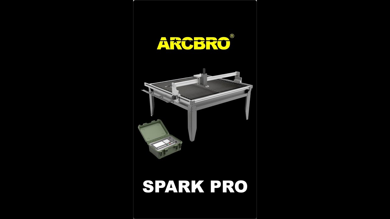 SPARK PRO丨How about the New CNC plasma cutting machine at ArcBro? - YouTube