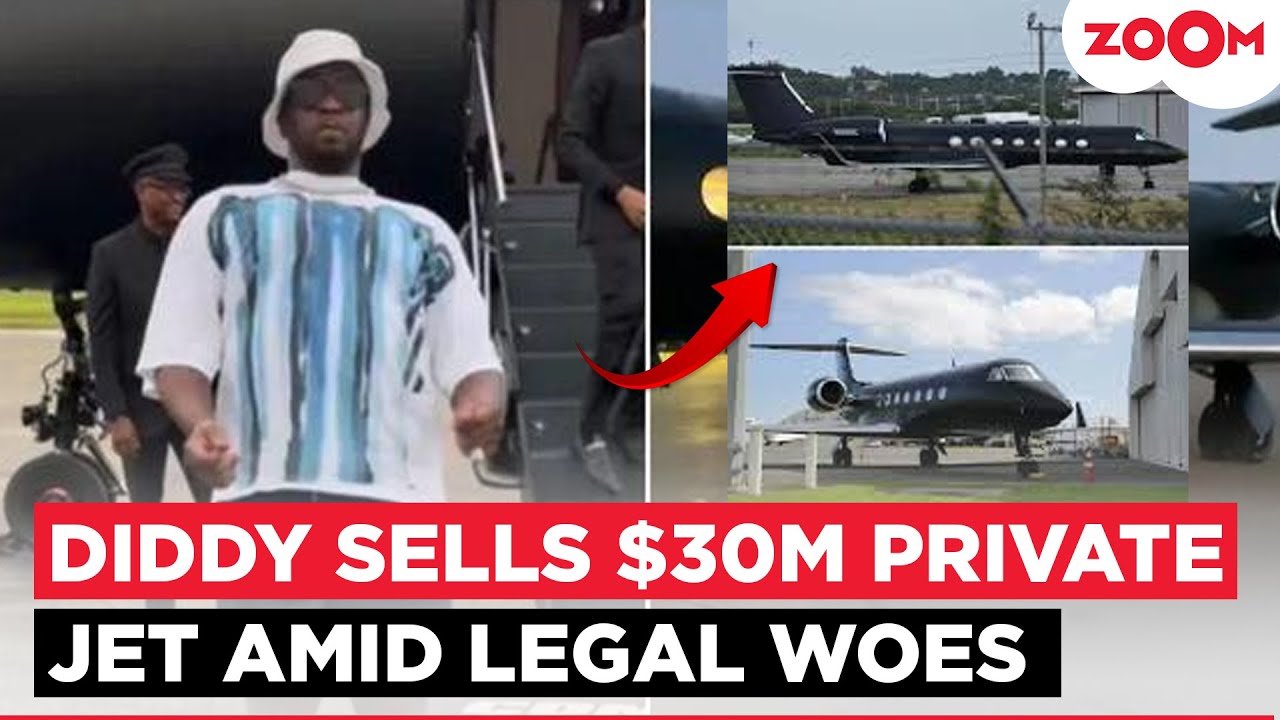 Rapper Sean 'Diddy' Combs sells famous matte black private jet worth ...