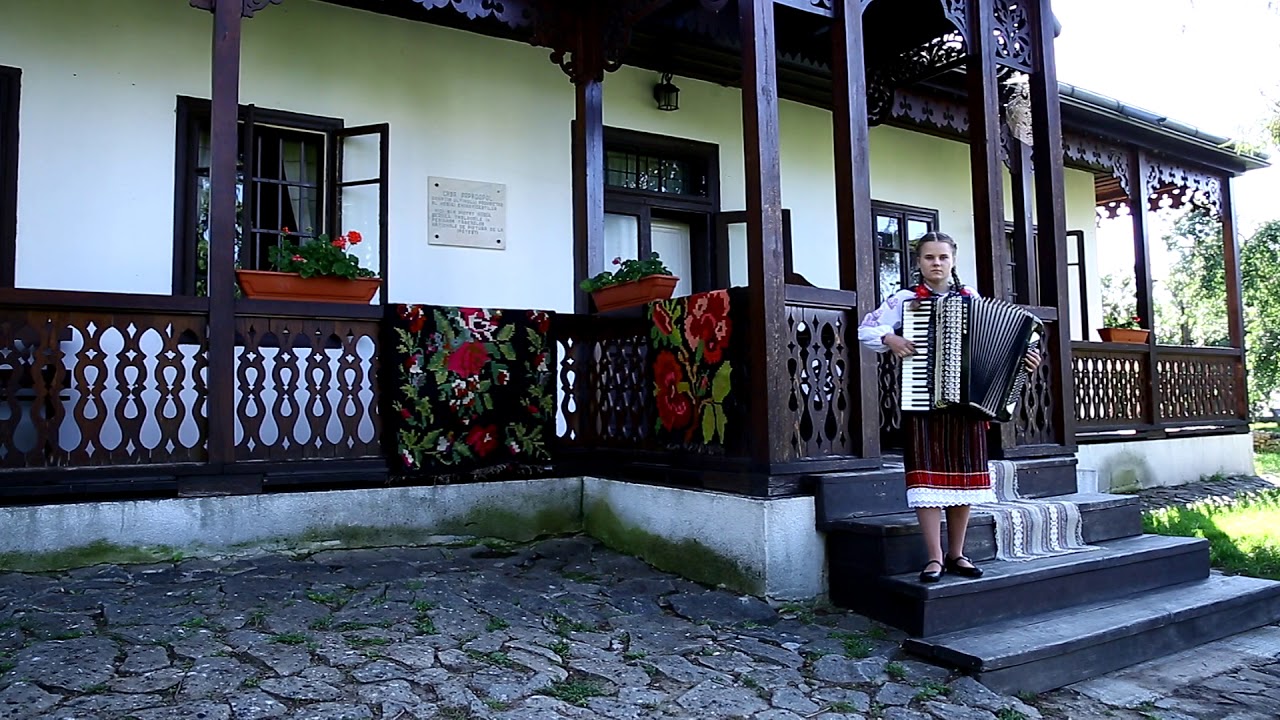 Raluca Grădinaru - Batută de la Dumbrăveni la acordeon - YouTube