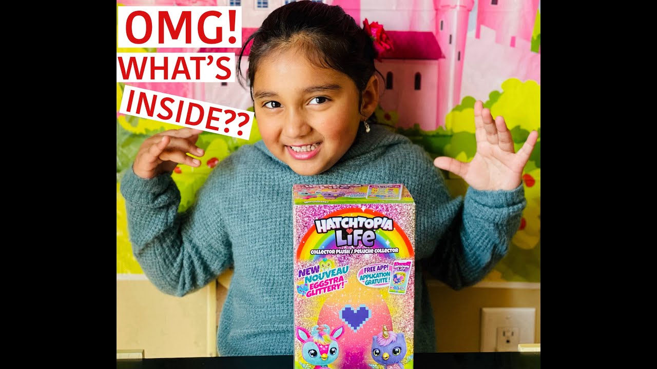 Hatchmials Hatchtopia Life Surprise EGGS with Interactive Game!! Fun ...