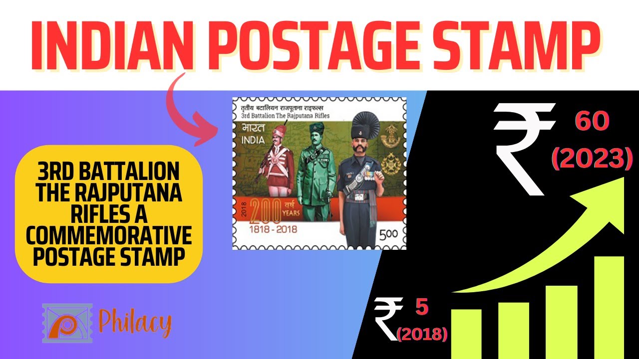 3rd Battalion The Rajputana Rifles A commemorative postage stamp - Buy ...