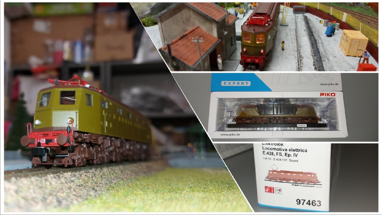 Recensione completa "New Piko Expert Fs E428 Dcc sound" TEST completo ...