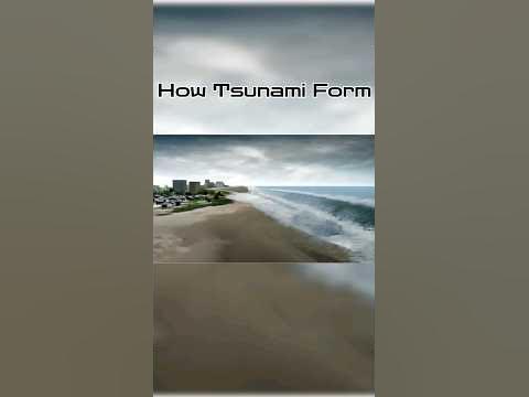 How Tsunami Form #shorts #tsunami - YouTube
