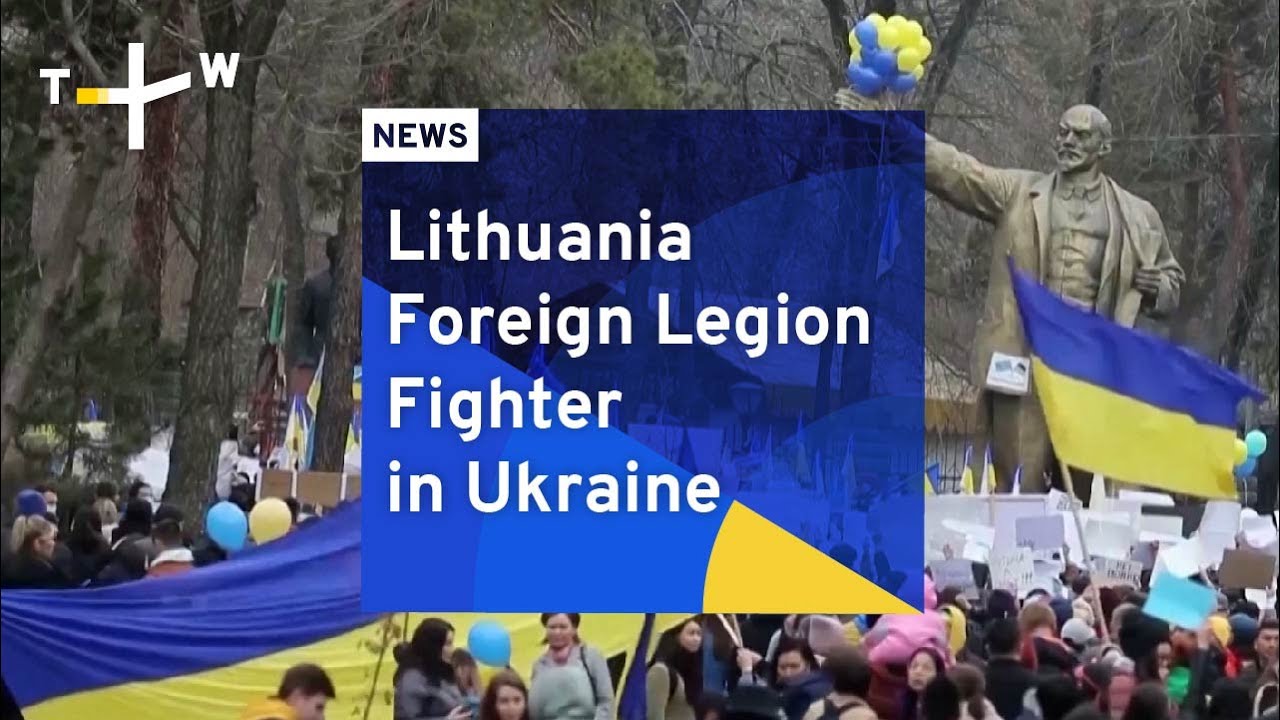 Lithuania Foreign Legion Fighter in Ukraine | TaiwanPlus News - YouTube