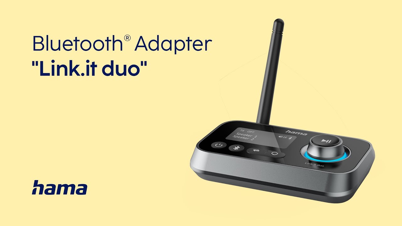 Hama "Link.it duo" Bluetooth® Adapter, Transmitter & Receiver ...