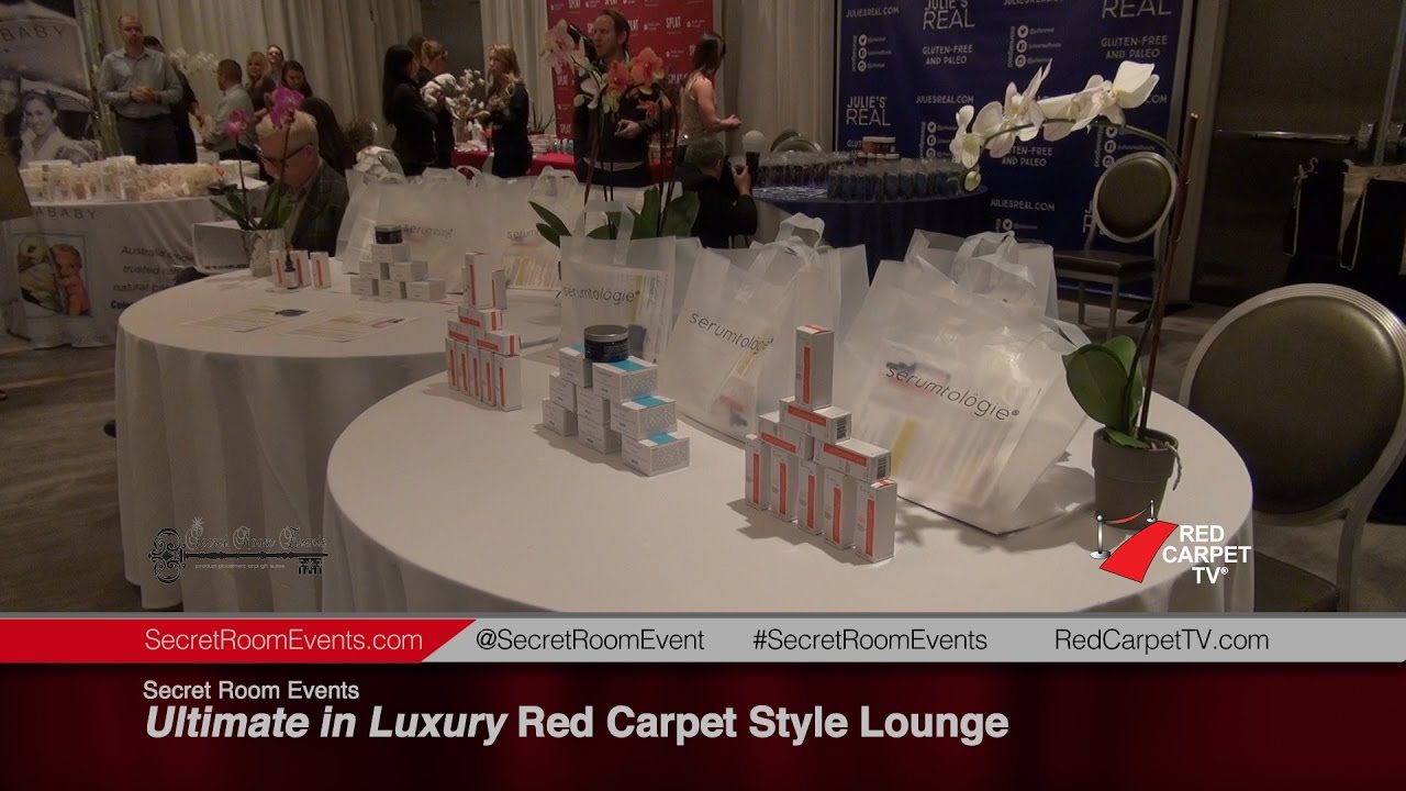 Secret Room Events Ultimate in Luxury Red Carpet Style Lounge - YouTube