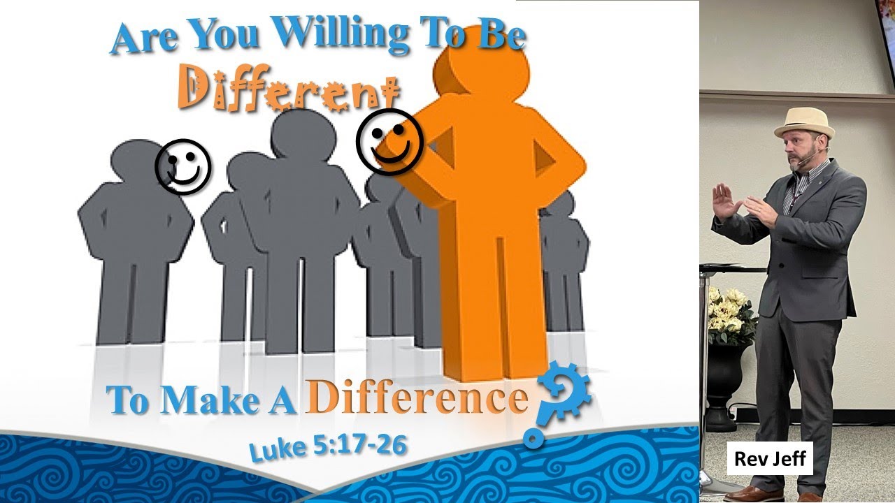 Building My Life on the Bible: "Different to Make a Difference" | 10 24 ...