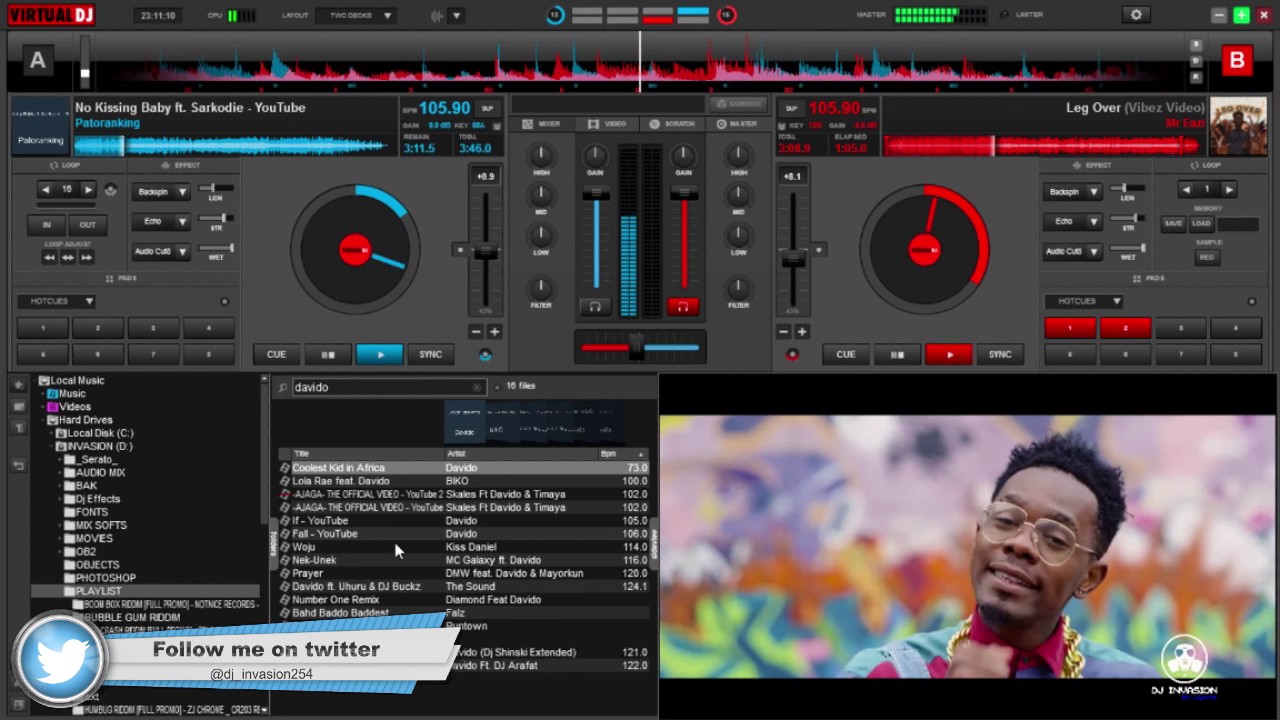 Dj Invasion Virtual Dj Mini Mixx Vol 3 Afro Fix Set - YouTube