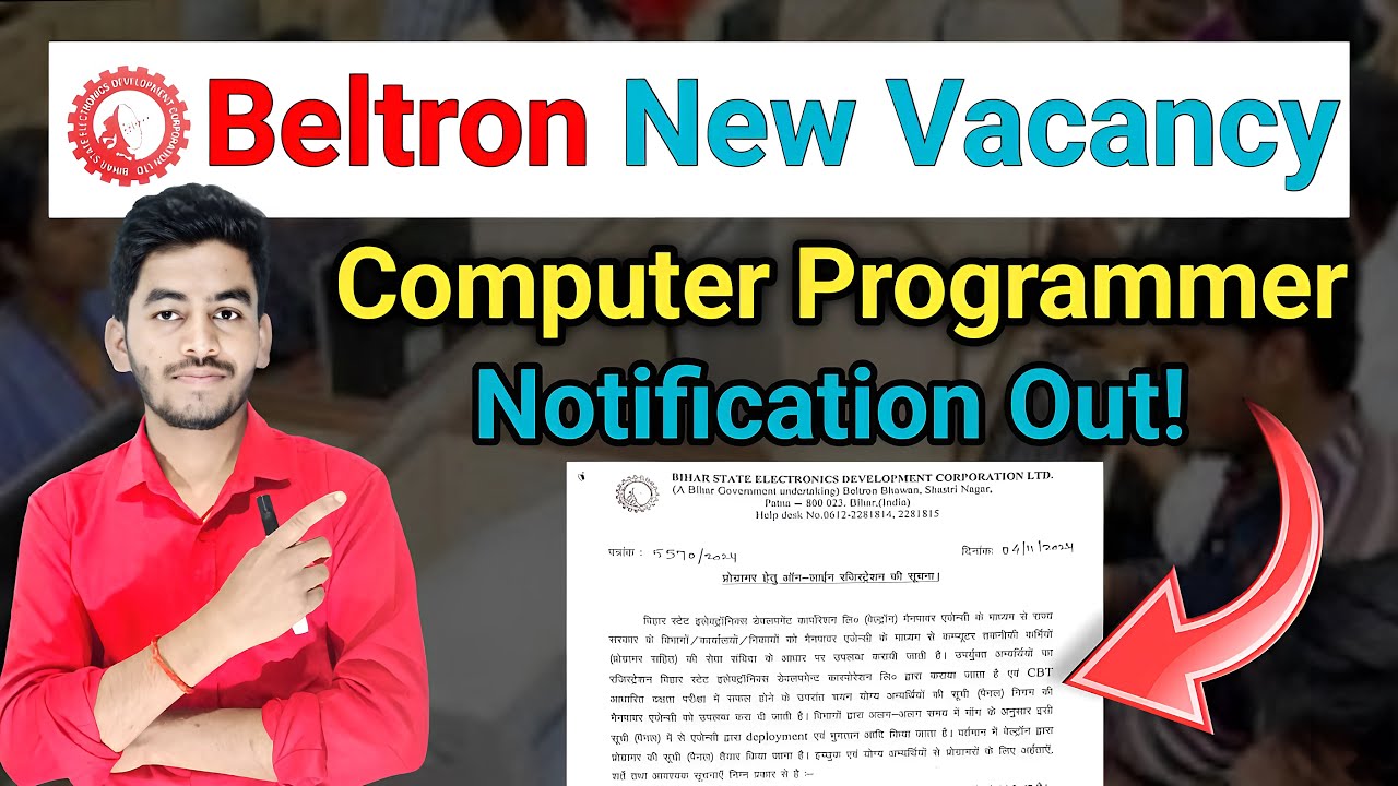 Beltron New Vacancy Computer Programmer 202024 ll Beltron new vacancy ...