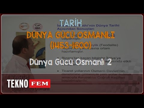 YGS-LYS TARİH - Dünya Gücü Osmanlı 2