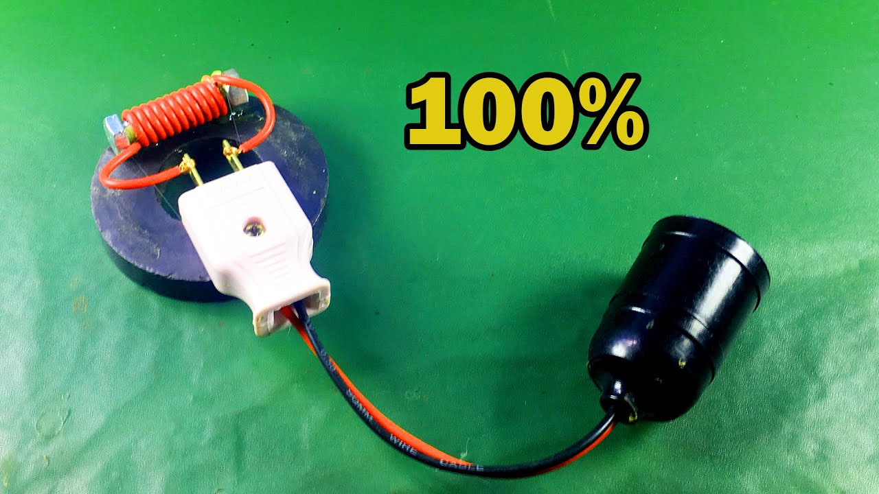 Awesome Creative Free Energy Using Magnet 100% | New Science Technology ...