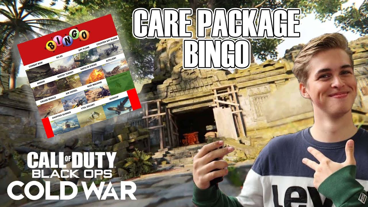 MIJN CARE PACKAGE IS GESTOLEN!! - CARE PACKAGE BINGO #9 (COD: Cold War ...