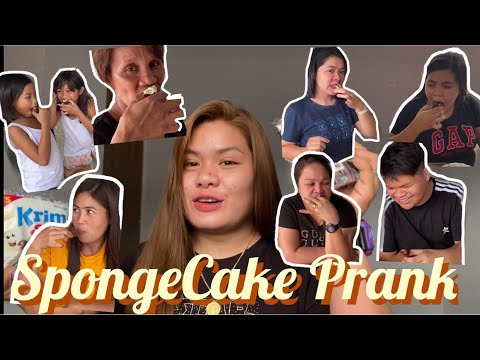 Sponge cake Prank ! - YouTube