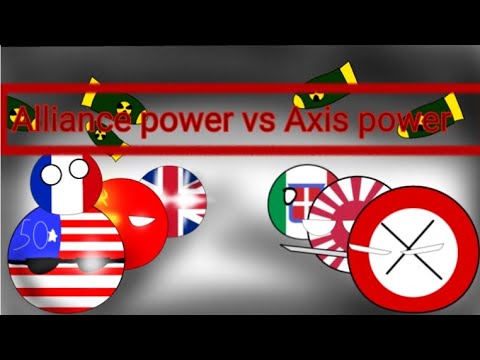Axis power vs Alliance power part 1|fictional animation| - YouTube