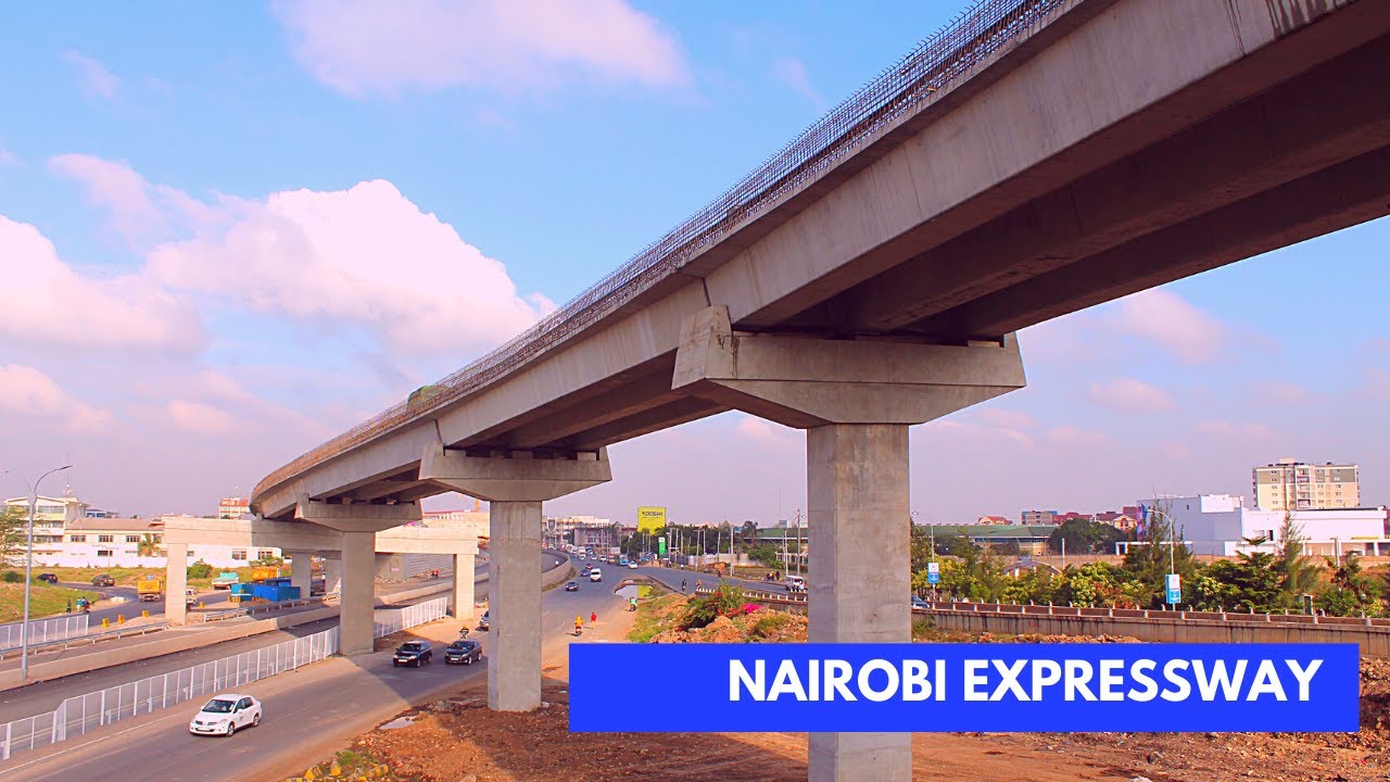 Nairobi Expressway Project at The Eastern Bypass Interchange - YouTube