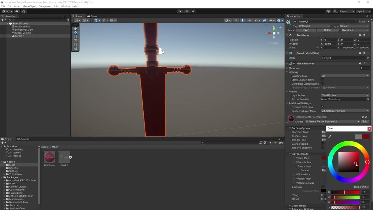 How to extract Materials in unity - YouTube