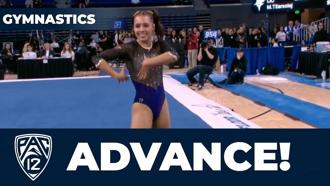Kennedi Davis' clutch floor routine leads Washington into 2023 NCAA ...