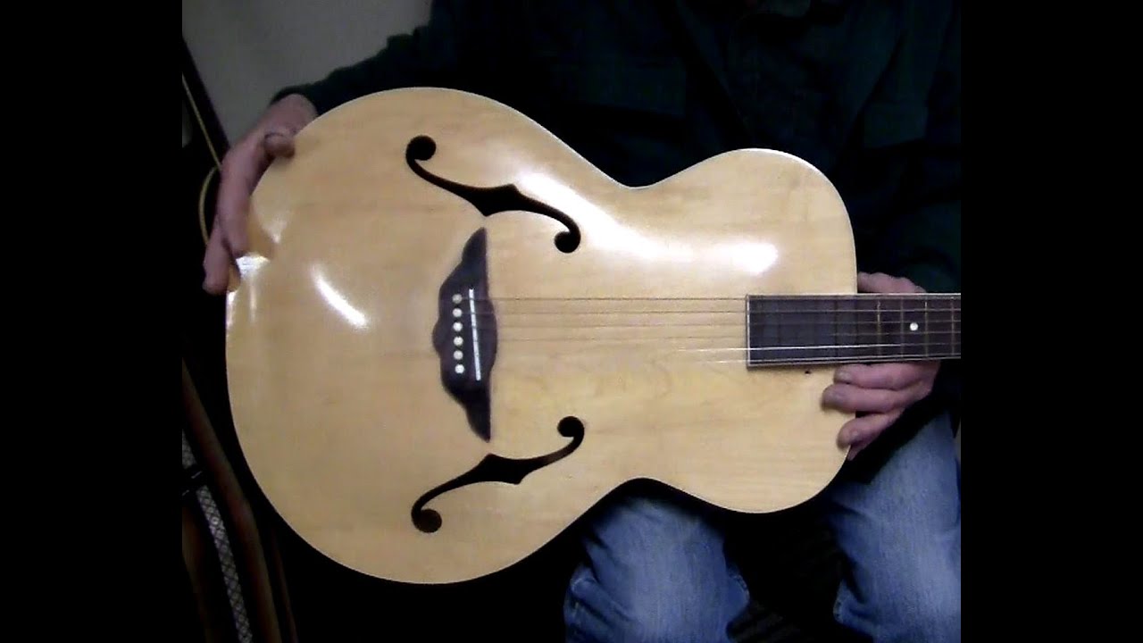 Flarch Top Silvertone Part 1 - YouTube