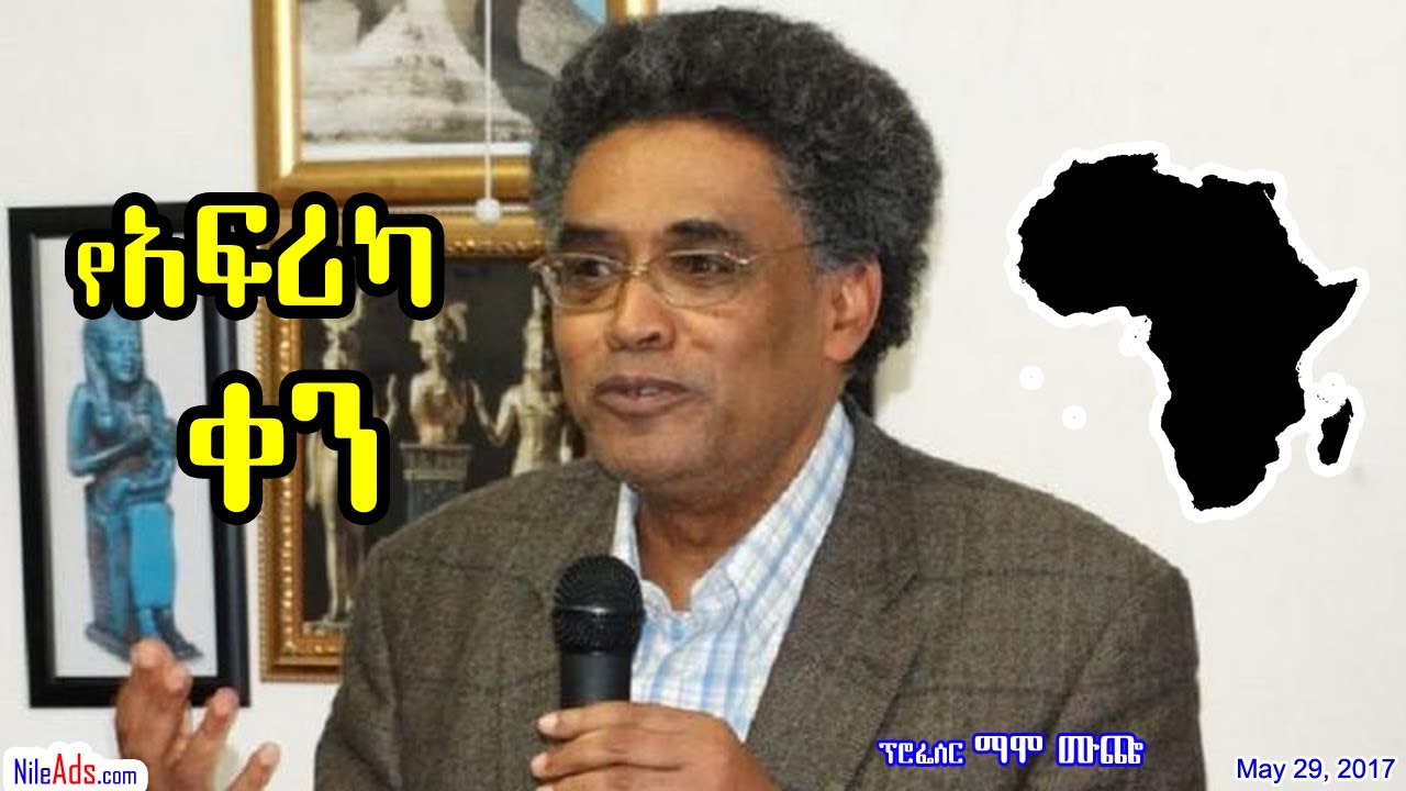 ፕሮፌሰር ማሞ ሙጬ፤ ስለ አፍሪካ ቀን አከባበር ፋይዳዎች ይናገራሉ። - Professor Mammo Muchie on ...