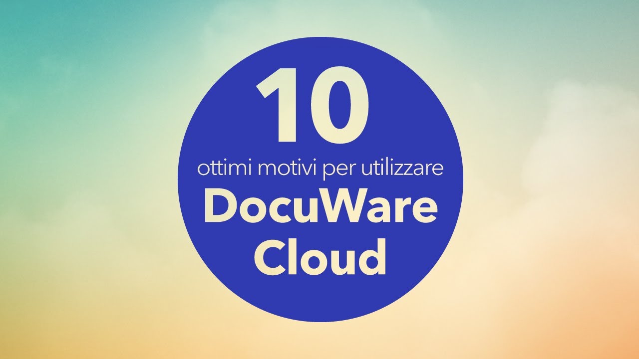 10 Anni di DocuWare Cloud - YouTube