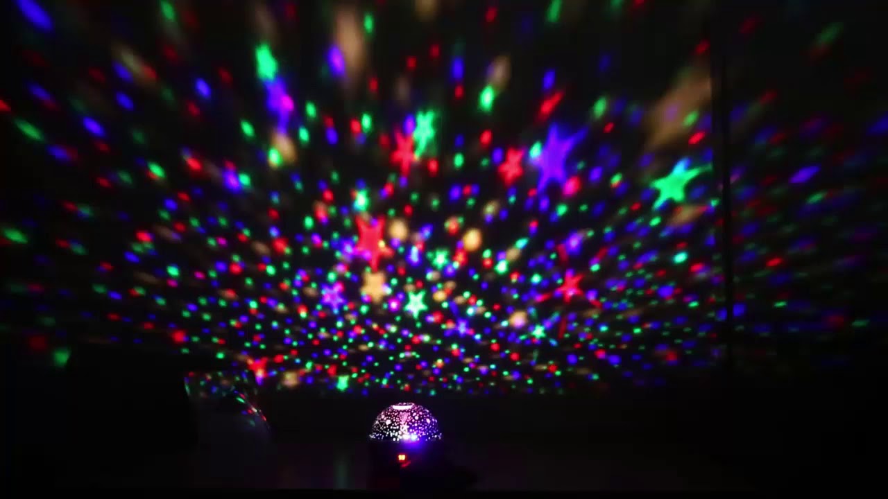 Timer Rotating Projection Light White N - YouTube