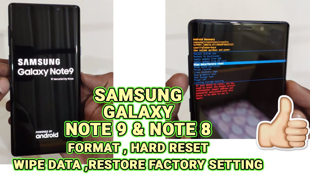 How To Factory Reset Samsung Galaxy Note 9 Note 8 Hard Reset And Wipe Data YouTube how-to-factory-reset-samsung-galaxy-note-9-note-8-hard-reset-and-wipe-data-youtube