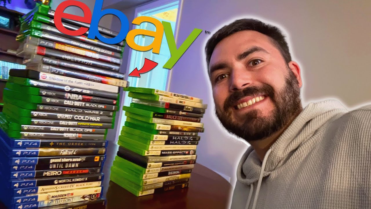 I Tried Reselling Video Games on eBay For 30 Days... - YouTube