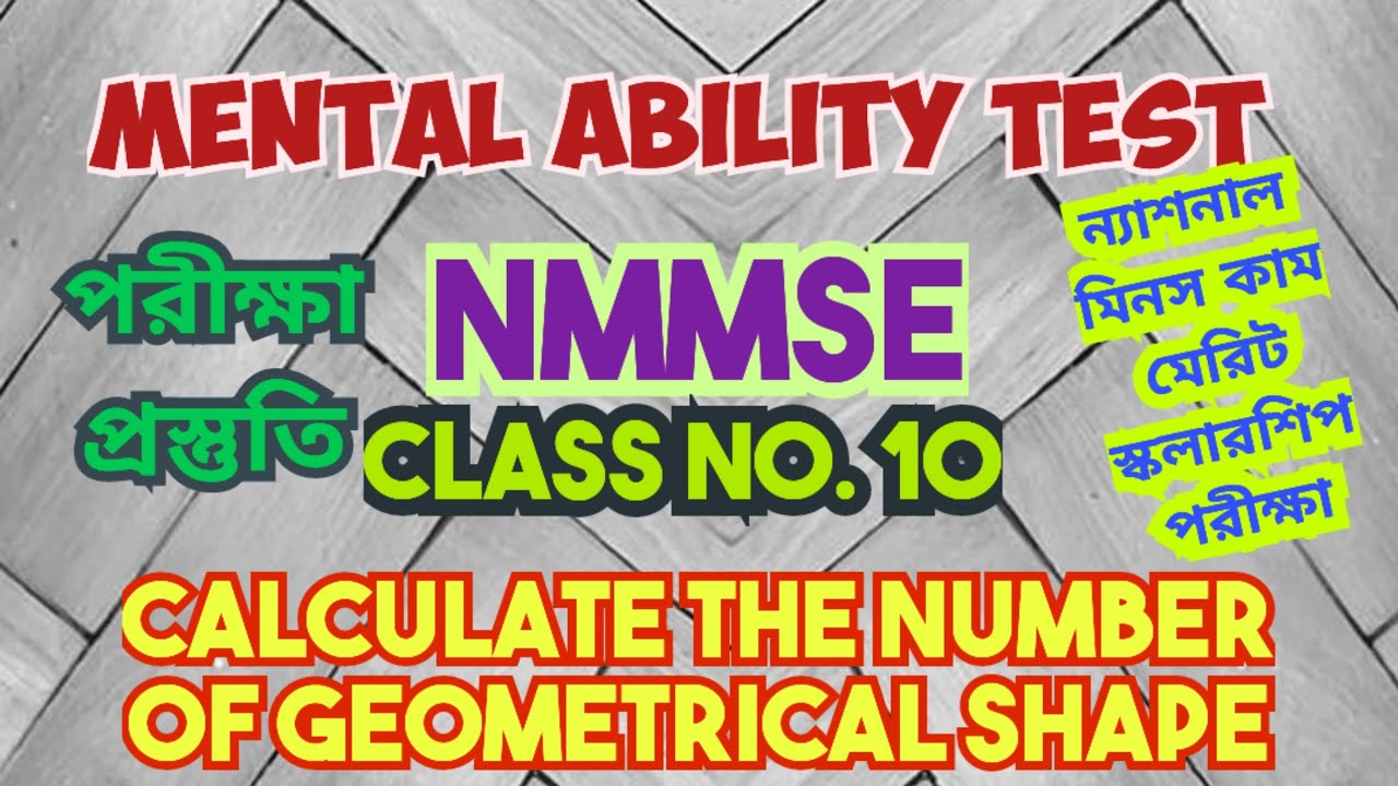 NMMSE || || CLASS NO. 10 || MAT || CALCULATE THE NUMBER OF GEOMETRICAL ...