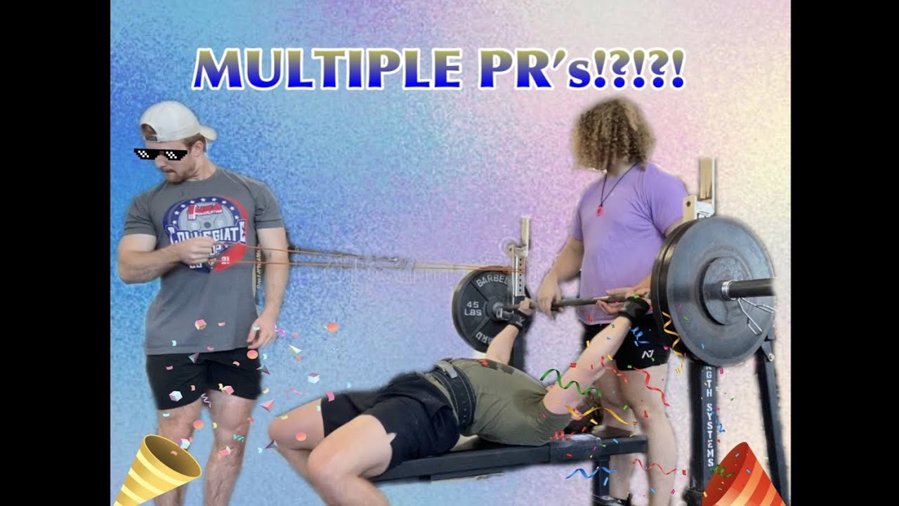 Massive Bench Press and Squats With National Level Powerlifters ...