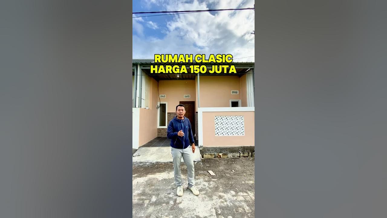 Rumah harga 150 juta masih ada #rumahminimalis - YouTube
