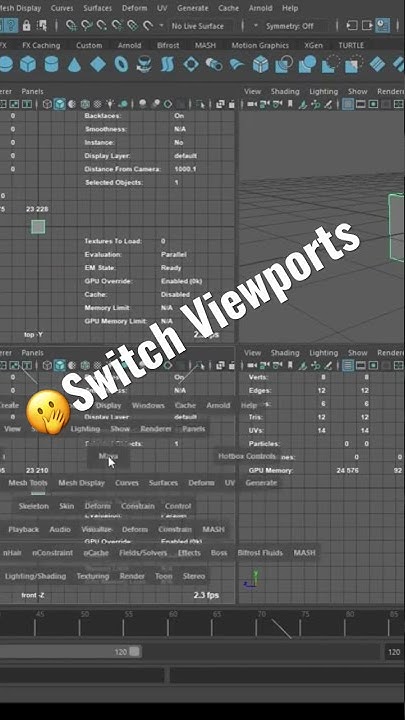 🫢Switch Viewports [Autodesk Maya] - YouTube